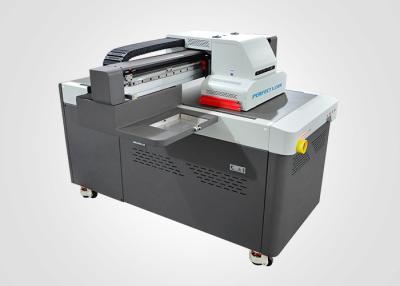 China 6090 6 Printing Head UV Digital Flat Printer For Glass Ceramic Wood Plastic Leather for sale