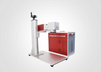 China 30W Tabletop Metal Red Fiber Laser Marking Machine Laser Engraver for sale