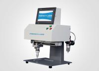 China LCD Control Portable Desktop Dot Peen Nameplate Marking Machine For Metal for sale