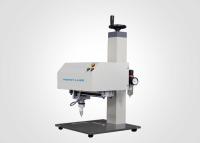 China Desktop Dot Peen Nameplate Flat Marking Machine For Metal Aluminum Alloys for sale
