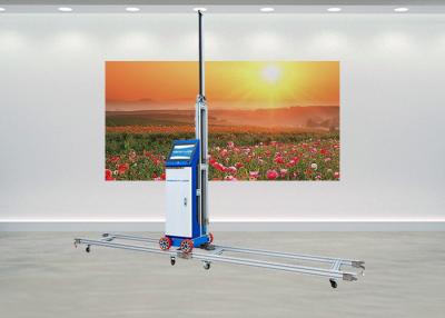 China Automatical LCD Screen Control Vertical Inkjet Wall Printing Machine On glass tiles white Wall for sale