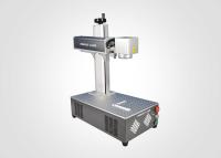 China Portable Laser Marking Equipment Air Cooling With Monitor Rotating Head for sale