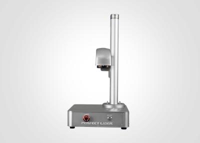 China 20W Desktop Mini Fiber Laser Marking Engraving Machine For PVC Plastic for sale