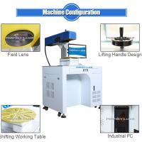 China 20W 30W 50W 4-8 Position Multi-station Fiber Laser Marking Machine for Stainless Steel for sale