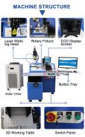 China Water Cooling Automatic Laser Welding Machine For Stainless Steel With Microscope for sale