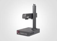 China 20W Desktop Fiber Laser Engraving Machine  Stainless Steel Plastic PVC Leather Wood for sale
