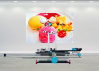 China 9600 Dpi Inkjet Wall Printing Machine Uv Parking Space Floor Painting For Floor Graffi for sale