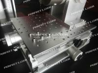 China On Line Flying Laser Marking Machine 20W For Metal Ware / Watches for sale