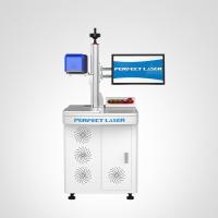 China 3D Dynamic Focus Fiber Laser Engraving Metal Marking Machine High Speed 30W for sale