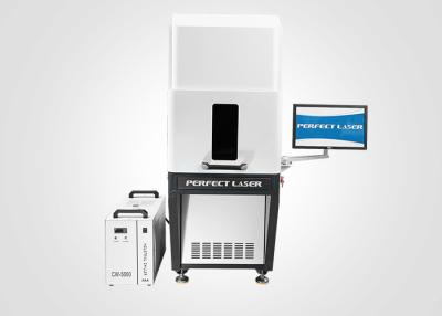 China Closed Cabinet UV Laser Marking Machine PE-UV-1W 3W 5W For Electronic Components for sale