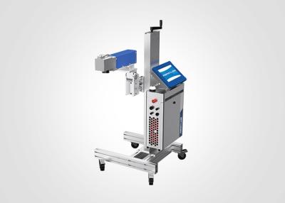 China 20w 30w 50w 100w Automatic Plastics Woodpaper Metal Stainless Steel Cable Flying Optical Laser Marking Machine for sale