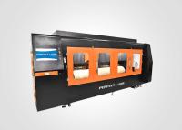 China CNC Rotary Wood Template Die Milling Cutting Machine Automatic Double Heads for sale