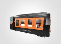 China CNC Rotary Wood Template Die Milling Cutting Machine Automatic Double Heads for sale