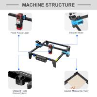 China Intelligent Automatic Portable Desktop 10W Small Laser Cutter Engraver for sale