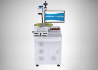 China 20W 30W 50W Vertical Multi-Station Flow Type Animal Ear Tag Plastic Parts Fiber Laser Marking Machine for sale