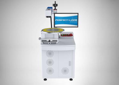 China 20W 30W 50W Vertical Multi-Station Flow Type Animal Ear Tag Plastic Parts Fiber Laser Marking Machine for sale