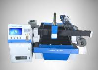 China Round Metal Pipe Fiber Laser Machine , 3D  Blue Laser Cutting Machine  for sale