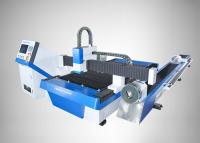 China Round Metal Pipe Fiber Laser Machine , 3D  Blue Laser Cutting Machine  for sale