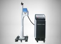 China Flying  CO2 Laser Etching Machine , Laser  Marking Machine With RF Metal Tube for sale
