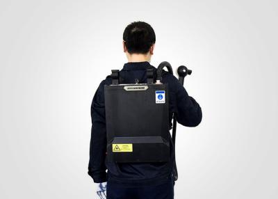 China Backpack 100W 200W 300W 500W Pulse Fiber Laser Cleaning Machine Rust Remover Portable Laser Cleaner for sale