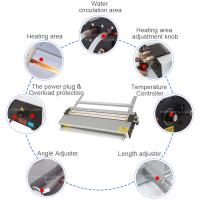 China Infrared Heating Acrylic Bending Machine for ABS/PP/PVC Length 0-650mm Working Power 1500w for sale