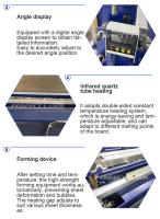 China Perfect Laser Acrylic PVC Plastic Sheet Automatic Single Tube Hot Heat Manual Bending Bender Machine for sale