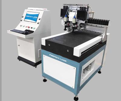 China Perfect Laser - 600 * 600mm Industrial CNC CCD Automatic Multi Shape Mirror OLED Ultra-thin Glass Cutting Cutter Machine for sale