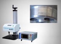 China Smart Rotary Dot Peen Marking Machine 0.01 Mm Accuracy For Metal Plastic Surface for sale