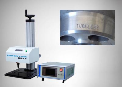 China Smart Rotary Dot Peen Marking Machine 0.01 Mm Accuracy For Metal Plastic Surface for sale