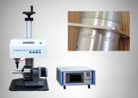China Smart Rotary Dot Peen Marking Machine 0.01 Mm Accuracy For Metal Plastic Surface for sale
