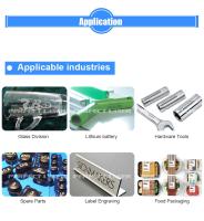 China CCD Camera Automatic Visual Positioning System Industrial UV Laser Marking Engraving Machine for sale