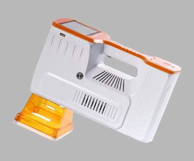 China 20W Small Handheld Metal Stainless Steel Nameplate Laser Coding Engraving Marking Machine for sale