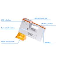China 20W Small Handheld Metal Stainless Steel Nameplate Laser Coding Engraving Marking Machine for sale