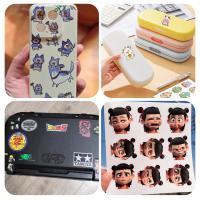 China Desktop Fully Automatic Servo Double-head Special-shaped Label Die Cutting Sticker Machine for sale