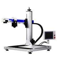 China 20W 30W Small Portable Handheld Fiber Laser Engraving Engraver for Stainless Steel Carbon Aluminum for sale