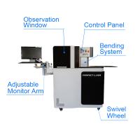 China Industrial-grade CNC Automatic Alphabet Aluminum Channel Letter Bending Machine for LED 3D Advertising Sign for sale