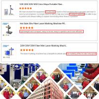 China Perfect Lasder - 20W 30W 50W Compact Design Portable Fiber Laser Marking Machine for sale