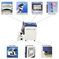 China Perfect Laser 4-in-1 Laser Welding Machine Portable Laser Welder with Welding Cleaning Cutting Functions for Industrial Metal Processing for sale