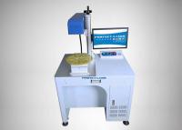 China Stainless Steel Fiber Laser Engraver Air Cooled For Sanitary Ware / Tool Accessories for sale