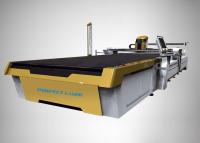 China Customized CO2 Laser Cutter Automatic Fabric Cutting 3300*1700 With Vacuum Table for sale