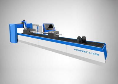 China Metal Pipe And Tube Fiber Laser Cutter Machine PE-F2060 For Office Furniture for sale