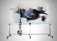 China Speed Adjustable Wall Sticker Machine High Precision Wireless Touching Screen Operation for sale