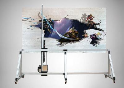 China Speed Adjustable Wall Sticker Machine High Precision Wireless Touching Screen Operation for sale