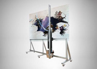 China High Resolution Industrial Inkjet Wall Printer Automatic Feed For Tiles / Glass for sale
