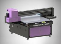 China Multicolor Large Format UV Flatbed Printer 1300mm*1500mm Working Area Low Noice for sale