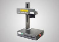 China Air Cooling Laser Marking Engraving Machine For Metal PVC Multi Angle Marking for sale