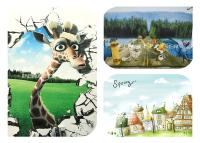 China 3d Effect Automatic Vertical Art Wall Mural Inkjet Printers Machine on Wall/Glass/Wood/Ceramic/Metal for sale