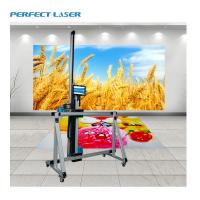 China 9600dpi Resolution Digital 5D Floor Ground Wall Inkjet Printer 11.6 Inch LCD Control for sale