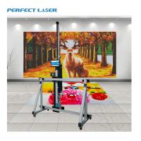 China 9600dpi Resolution Digital 5D Floor Ground Wall Inkjet Printer 11.6 Inch LCD Control for sale