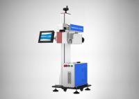 China Lifting Type Laser Marking Machine Air Cooling For Bottles / Production Line for sale